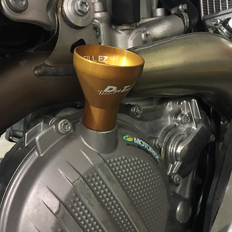 DBR KTM / Husky Billet Oil Funnel - Fits all 2016 to current